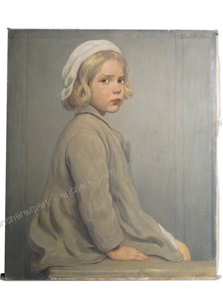 Tableau alex louis martin peinture huile sur toile - Authenticité ...